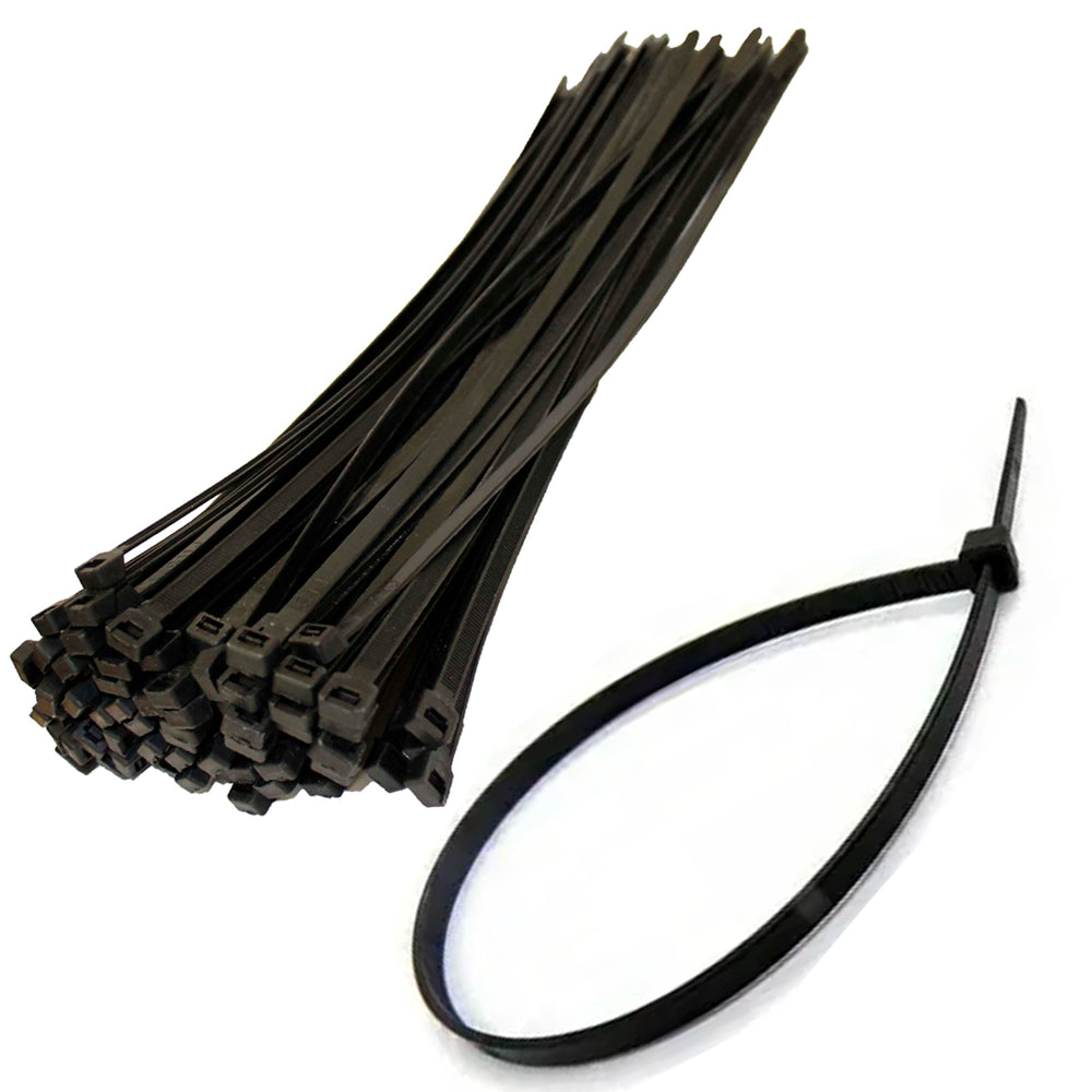 Abraçadeira Enforca Gato de Nylon 15cm X 3,6mm 100PCS - Preta